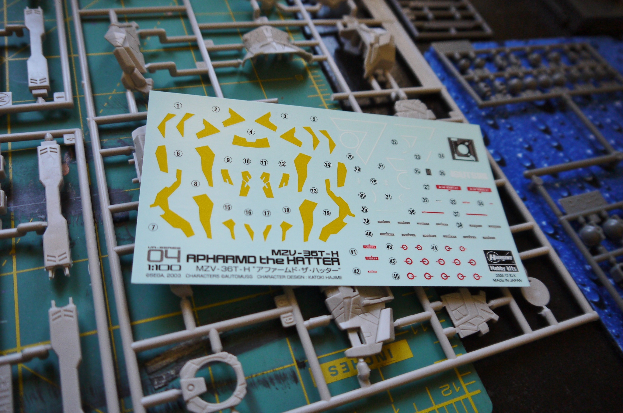 Hasegawa 1/100 Apharmd the Hatter – Supar Robo