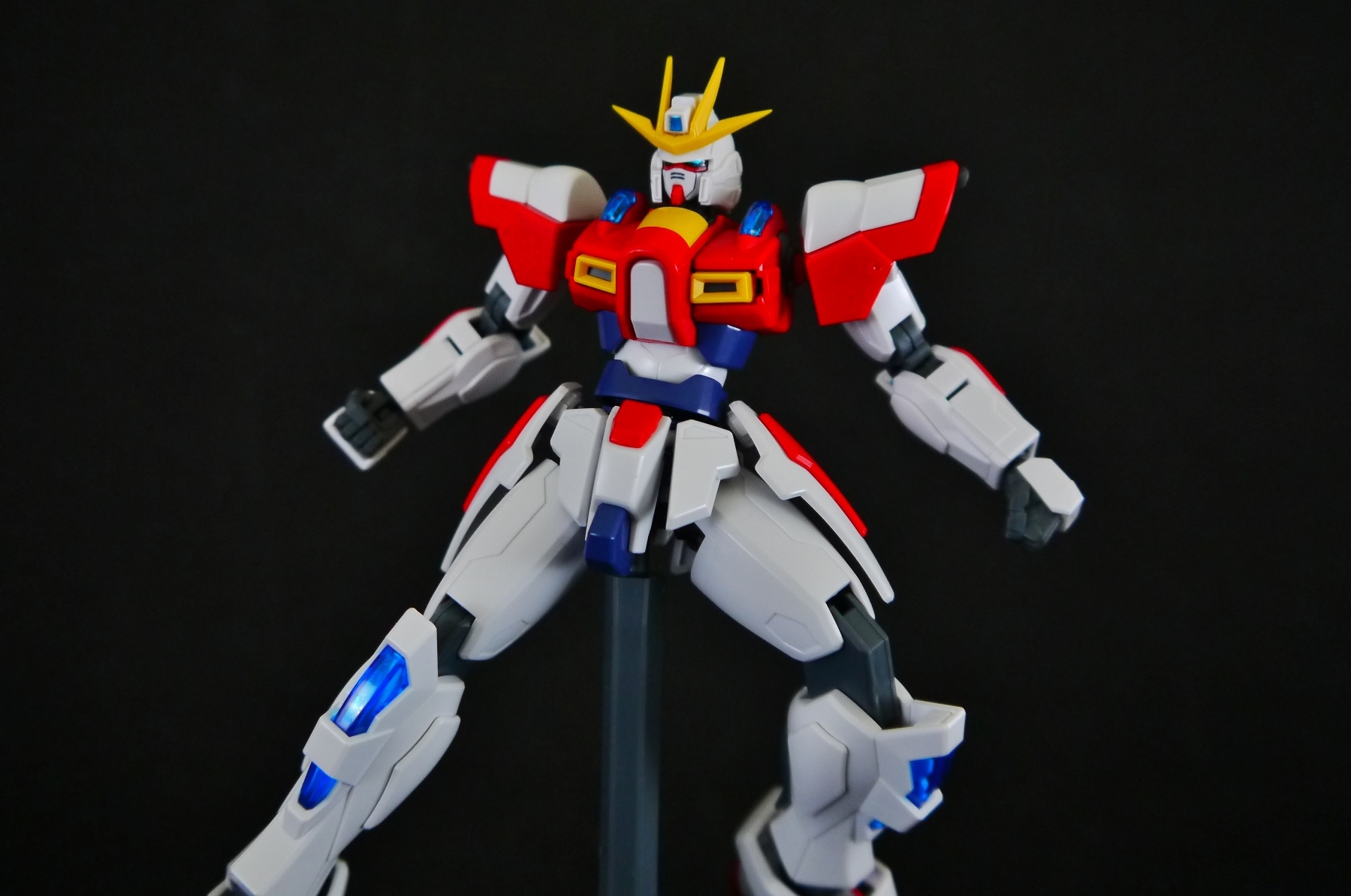 HG Build Burning Gundam – Supar Robo