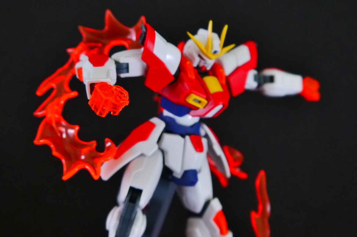 HG Build Burning Gundam – Supar Robo