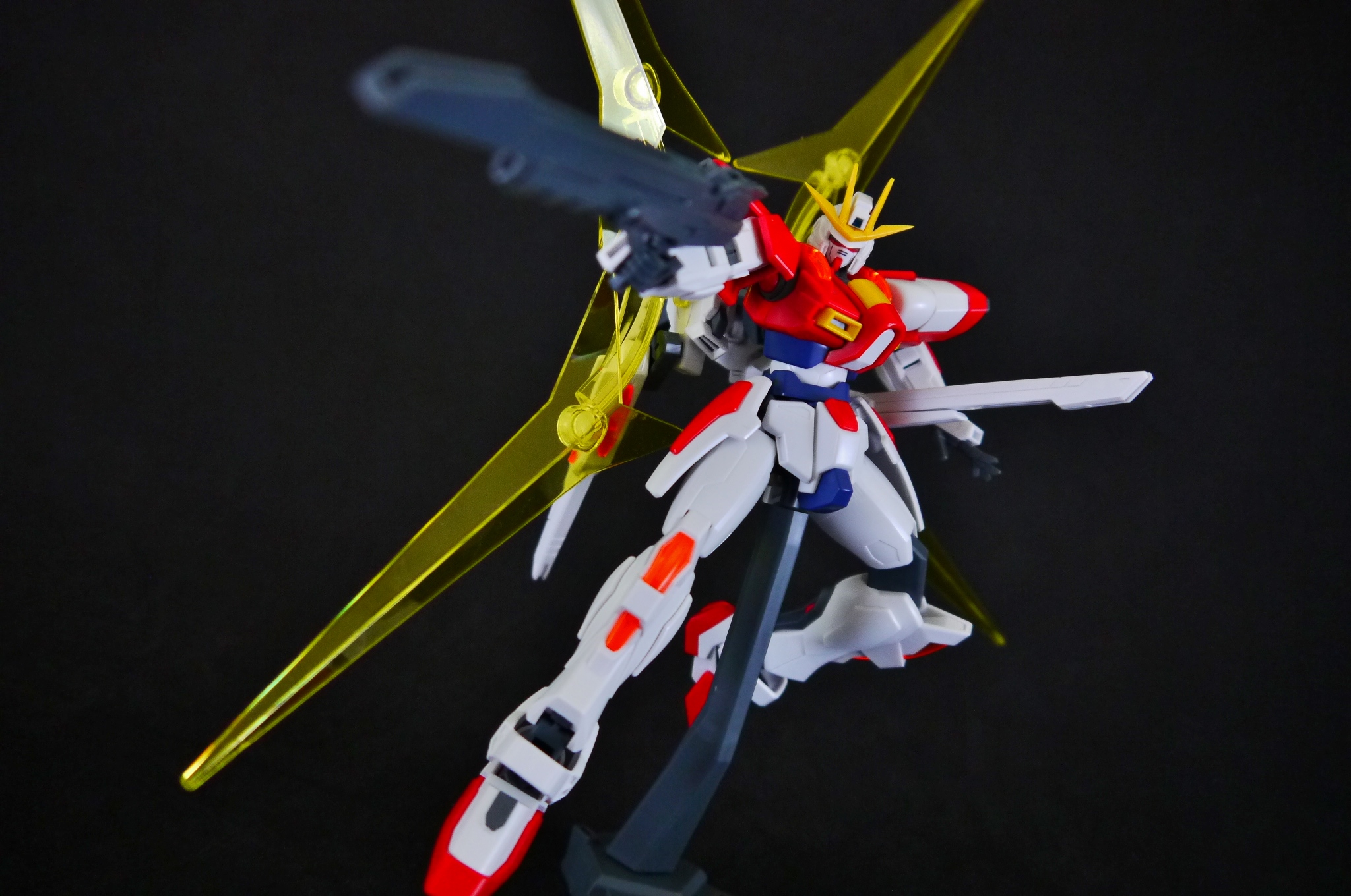 HG Build Burning Gundam – Supar Robo