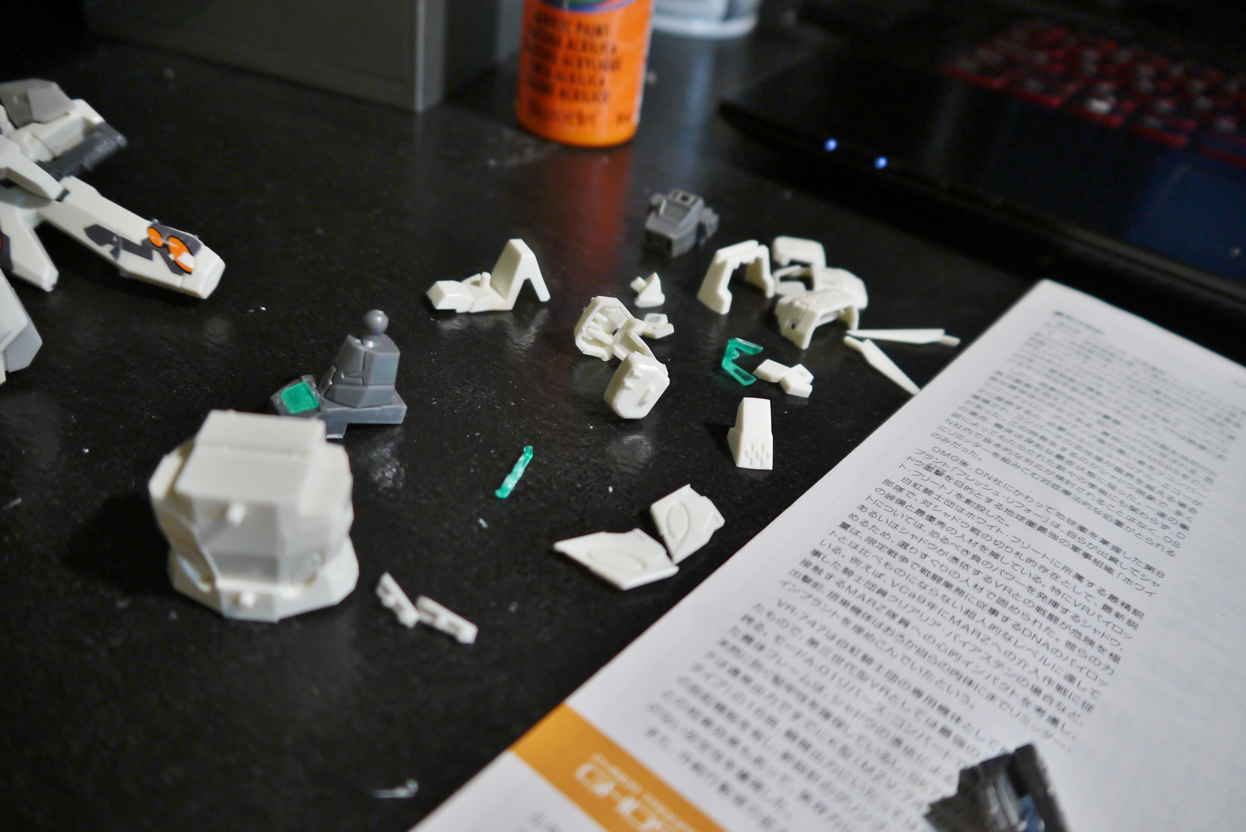 Hasegawa 1/100 Temjin 747 Type a8 “White Rainbow Knight” – Supar Robo