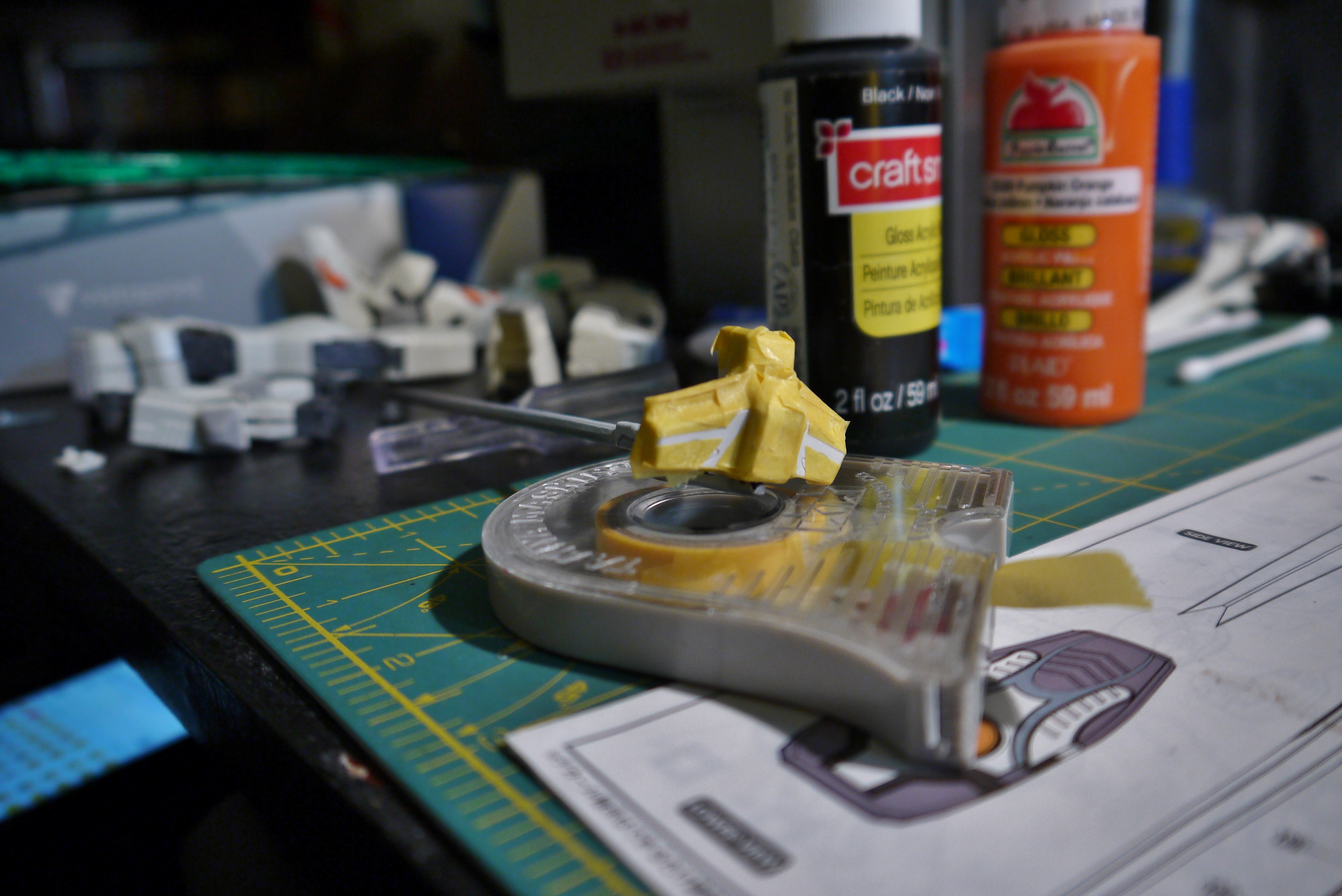 Hasegawa 1/100 Temjin 747 Type a8 “White Rainbow Knight” – Supar Robo