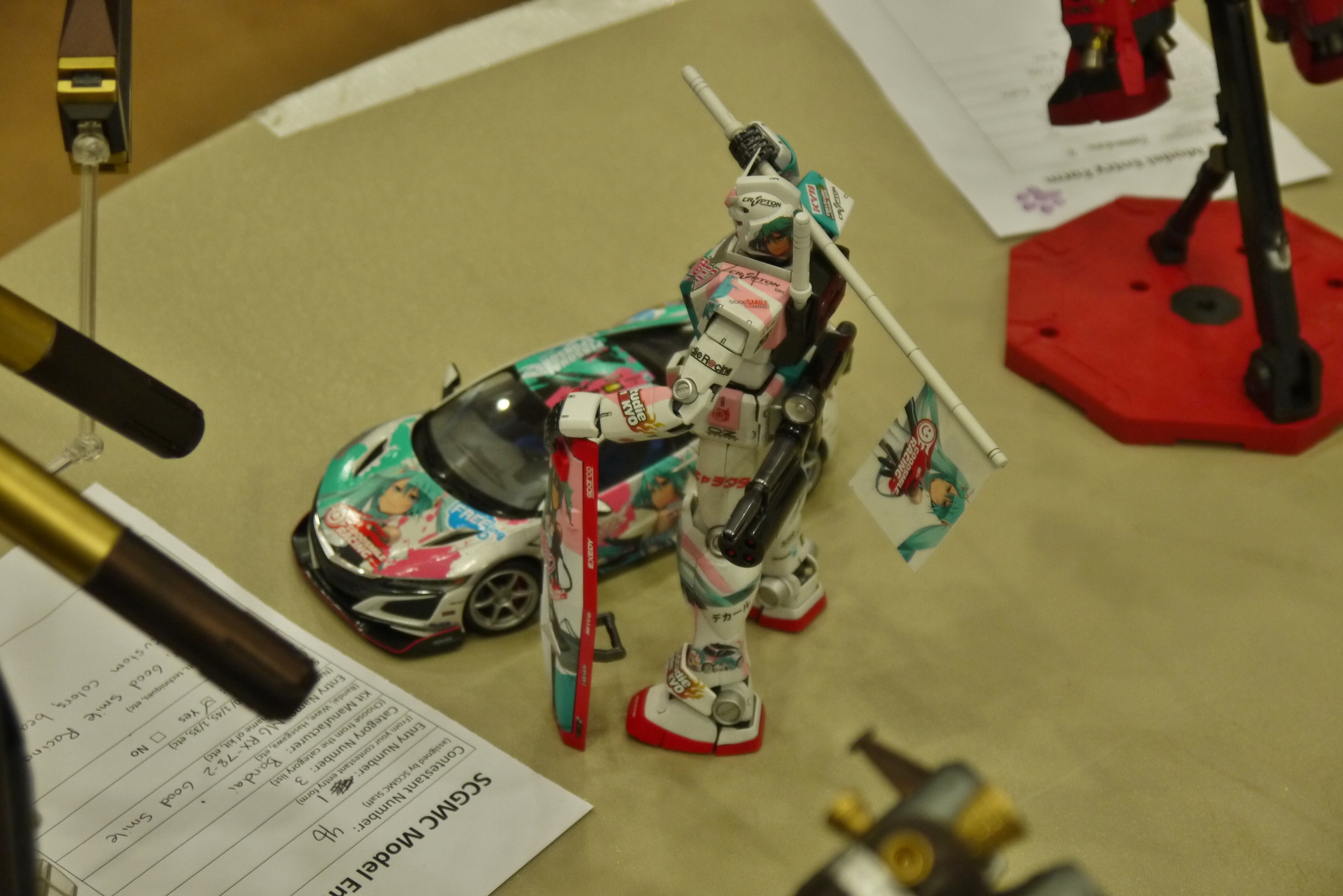 Southern California Gundam Model Competition 2017 – Supar Robo