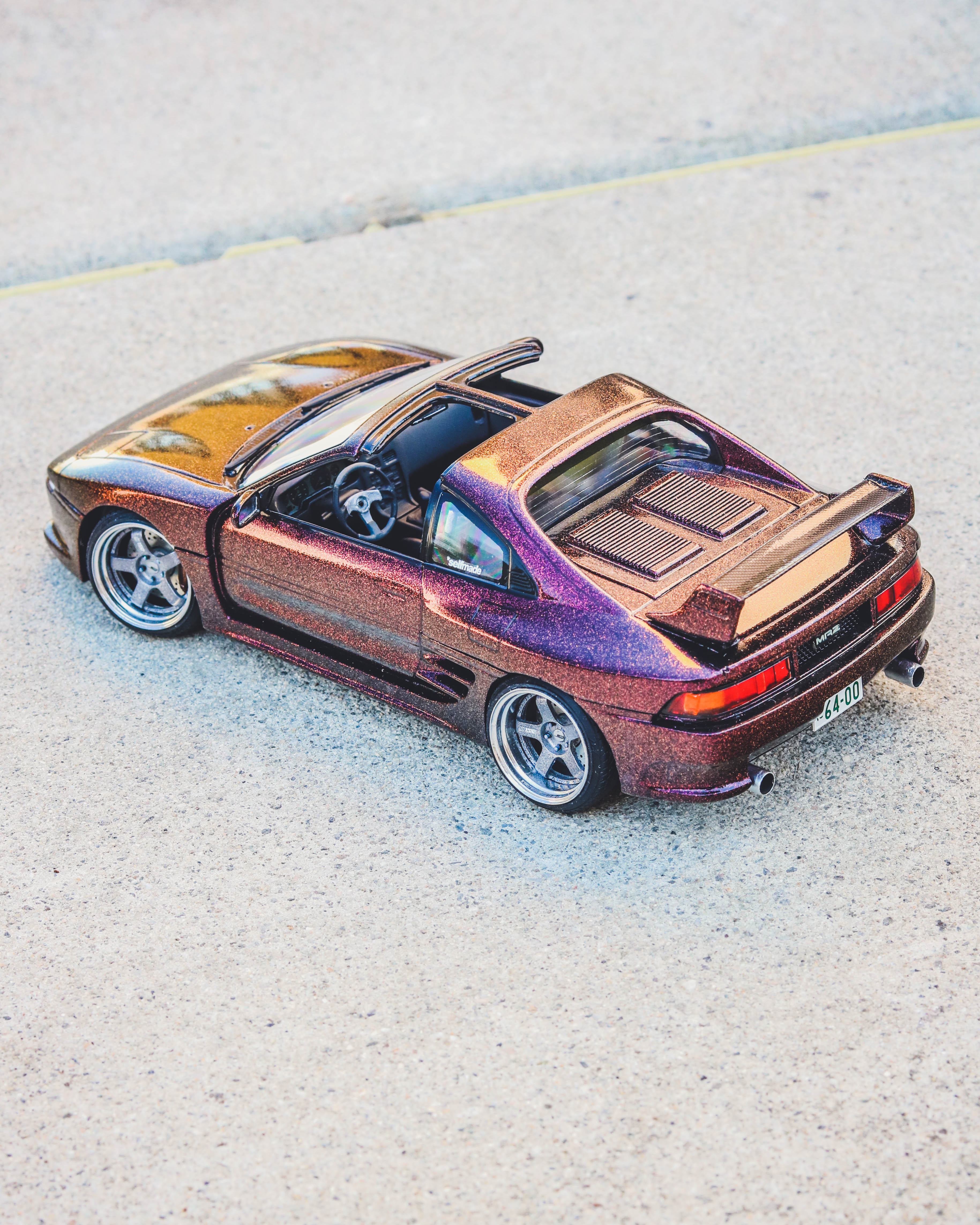 Fujimi Toyota MR2 [SW20] + C1 Models 2000GT Transkit – Supar Robo