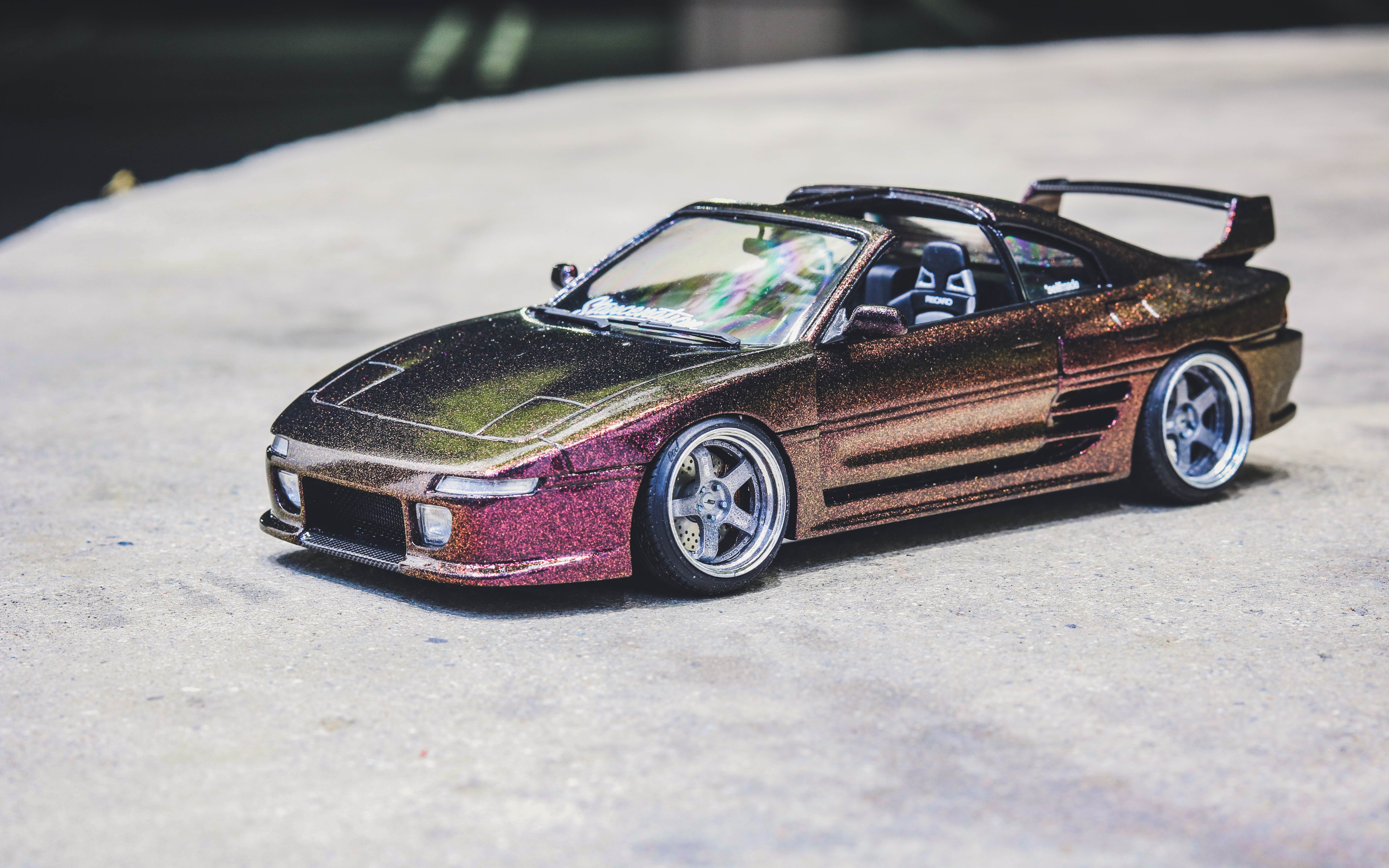 Fujimi Toyota MR2 [SW20] + C1 Models 2000GT Transkit – Supar Robo